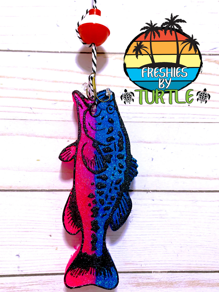 Bass car freshie – Freshies by Turtle